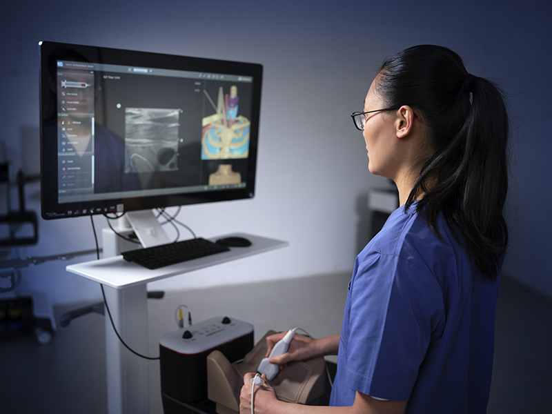 Ultrasound Medical Simulator Training