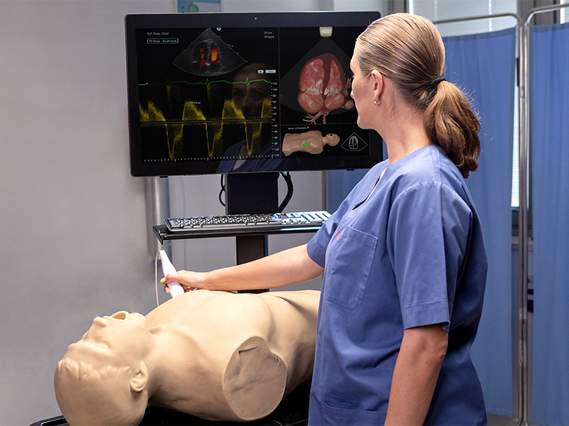Ultrasound Medical Simulator Training