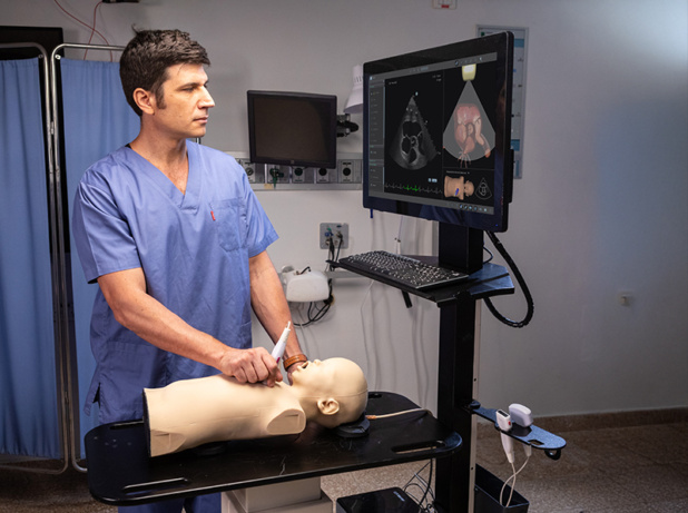 Ultrasound Medical Simulator Training